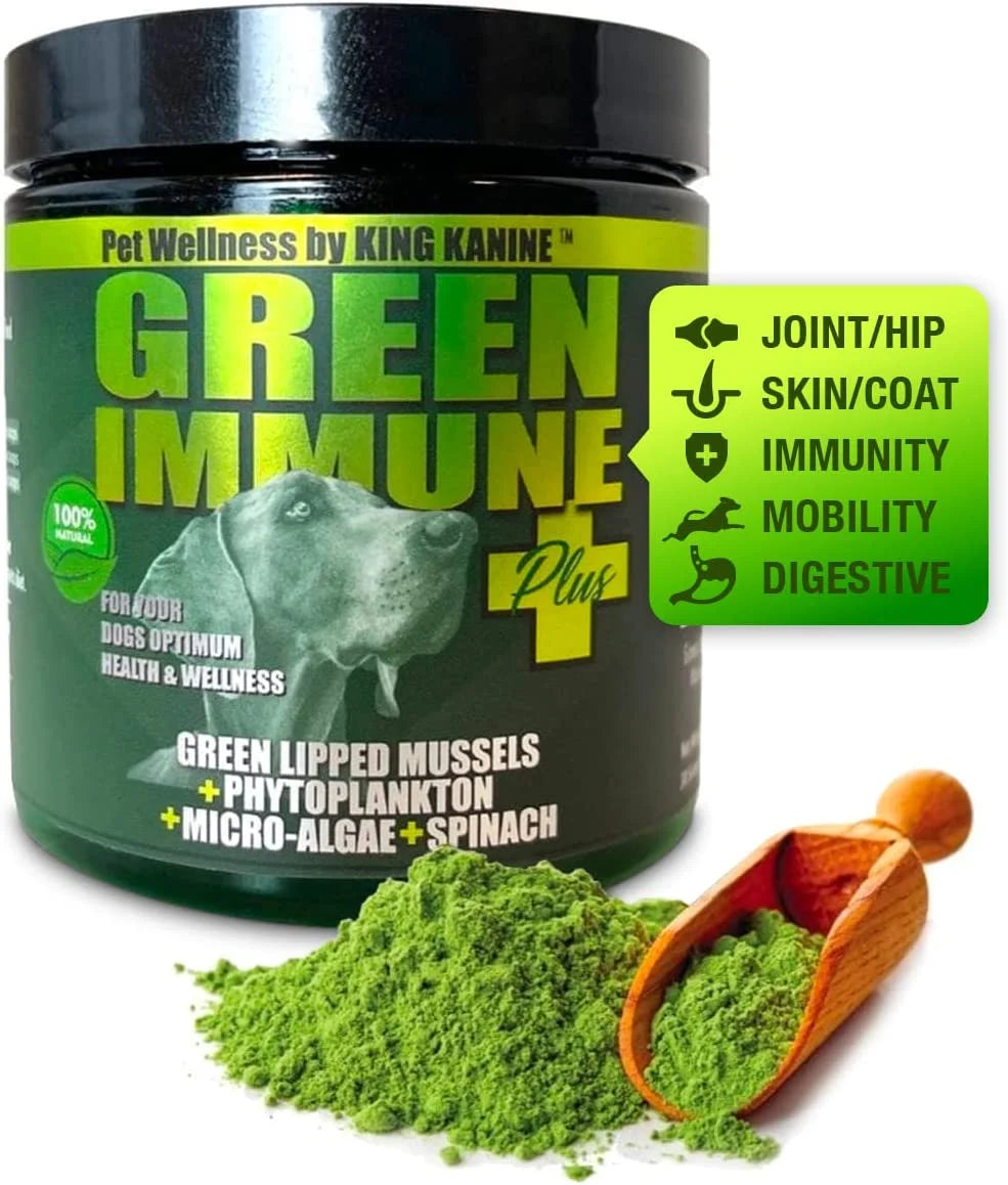 NEW!!! Green Immune + Super Food Multivitamins & Minerals – King Kanine ...