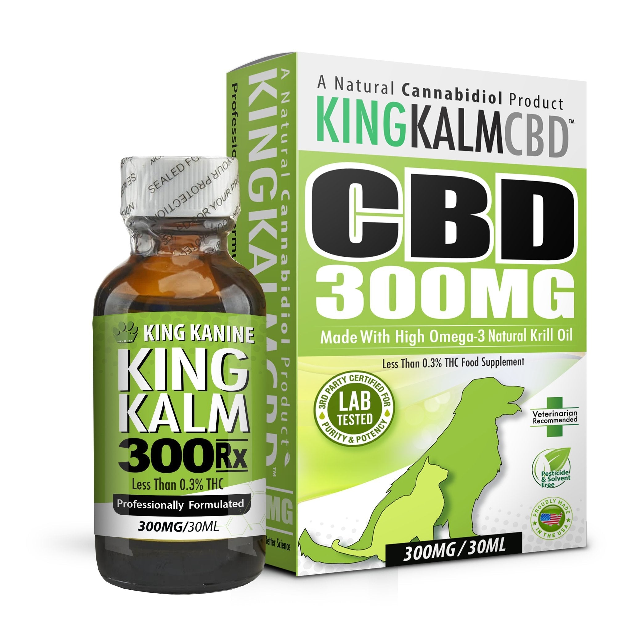 KING KALM™ CBD 300mg – King Kanine Wholesale